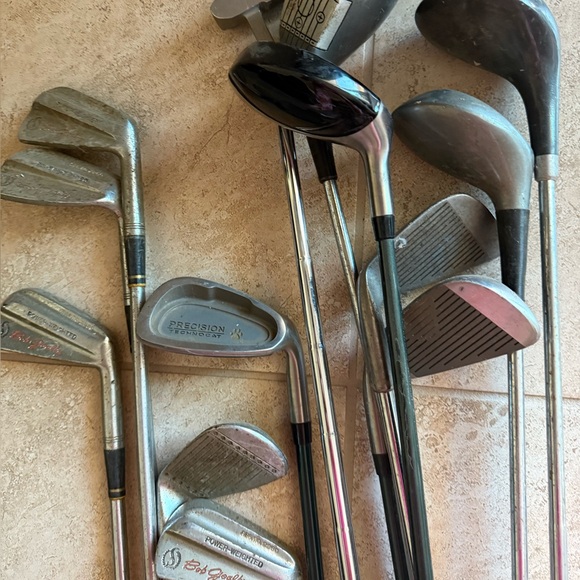 Spalding | Games | Spalding Silver And Black Golf Clubs Set | Poshmark